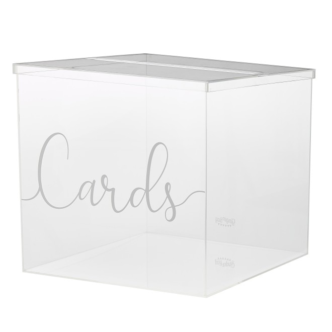 1 Card Box - Acrylic Card Box